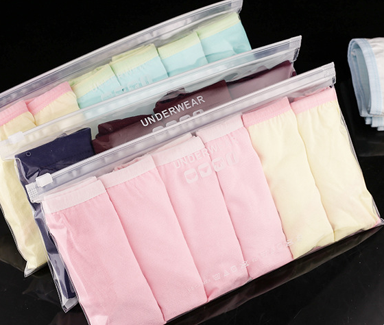 Custom packaging,custom women and men underwear package bags in good ...