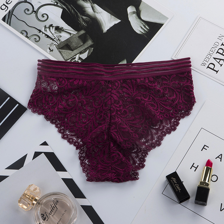 Sexy lace high rise briefs | Custom Underwear