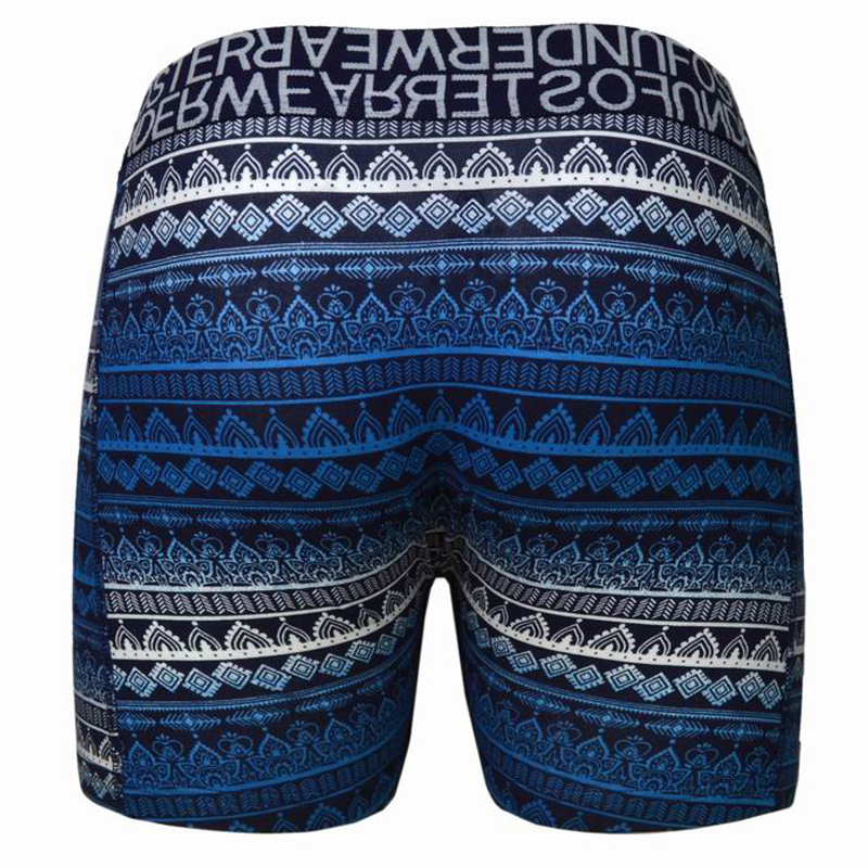Men polyester spandex boxer | Custom Underwear